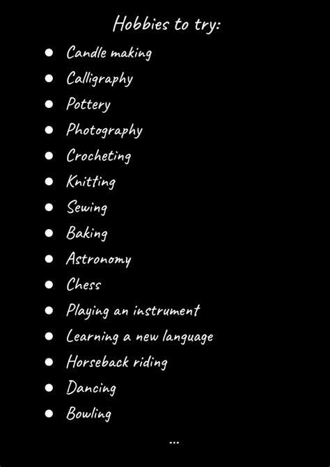 Hobbies To Try Inspiring Quotes About Life