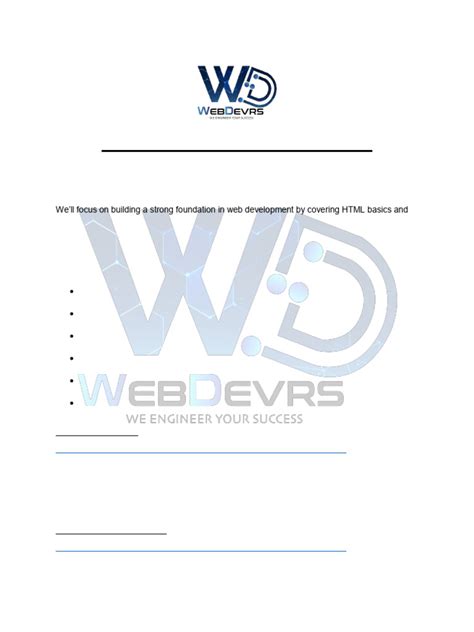 htmlcss roadmap pdf html html element