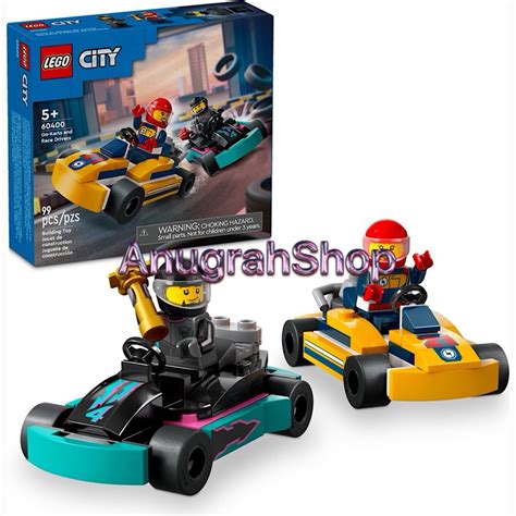 Jual Lego City Go Karts And Race Drivers Shopee Indonesia