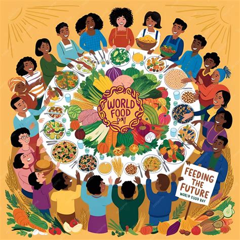 Celebrate World Food Day Promoting Food Security And Sustainable Agriculture Premium Ai