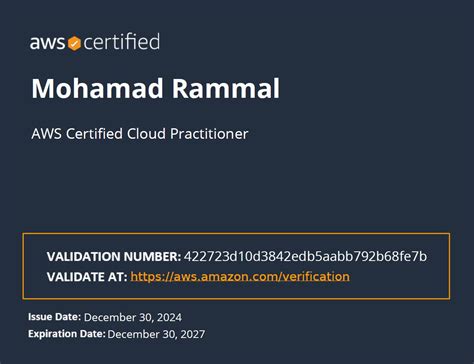 Aws Cloudpractitioner Certification Learningjourney Cloudcomputing Mohammad Rammal 26