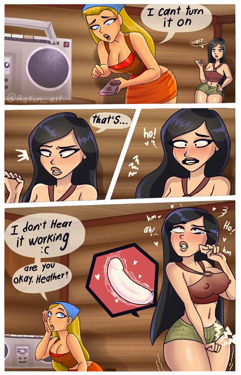 rule 34 2girls aroused big breasts comic dialogue erect nipples erect