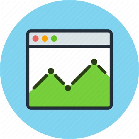 Browser Analytics Graph Statistics Icon Download On Iconfinder