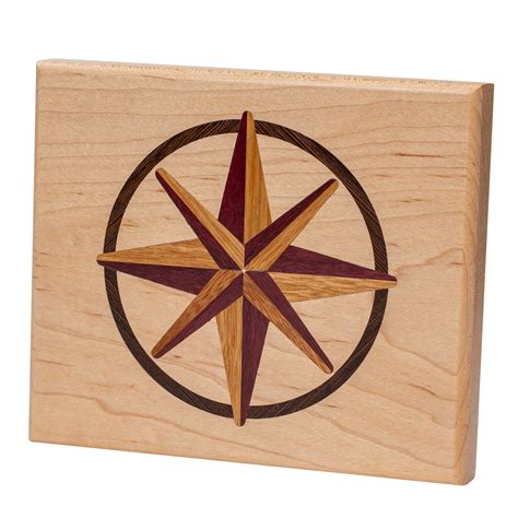 Wood Compass Inlay Wood Floor Medallion Moana Compass Rose Inlay