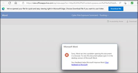 i ran in to an error viewing a document how do i fix it content cloud