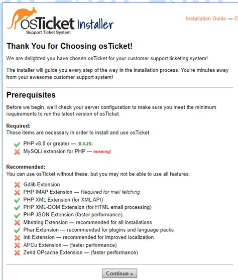 Fresh Install Getting Error Mysqli Extension For Php — Missing
