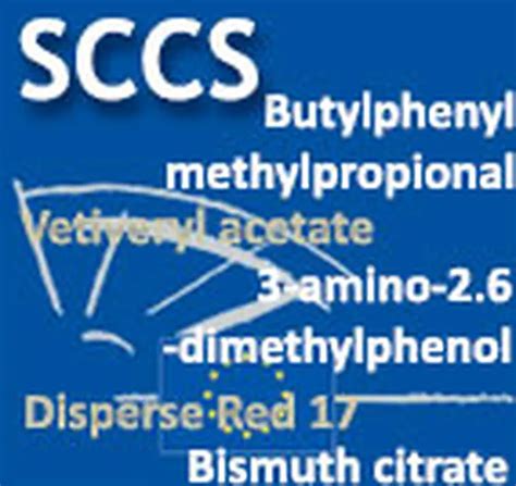Fragrances Hair Dyes 5 Requests For Opinions By The Sccs