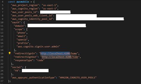 Angular Aws Cognito Federated Signin Build Environment Issue Stack Overflow
