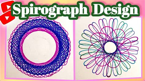 spirograph design compilation spirograph design by saima youtube