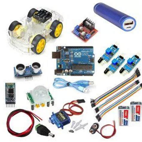 Arduino Robot Car Kit All In One Diy Robotics Car Kit For Learning