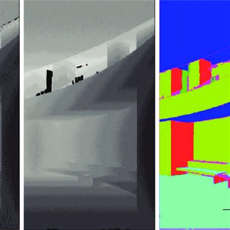 point cloud clustering result rendered point cloud left image