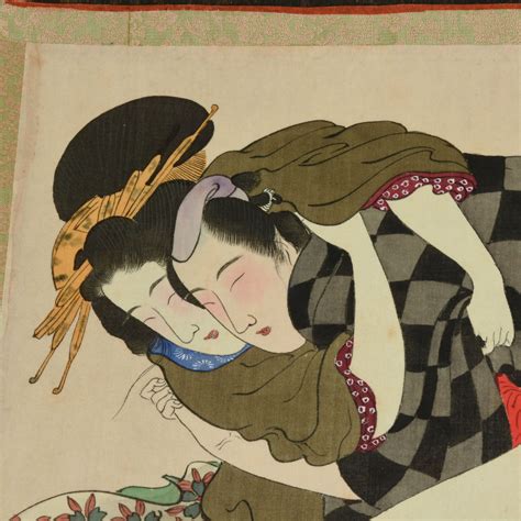 Antique Japanese Erotic Shunga Jp23006 Kazari