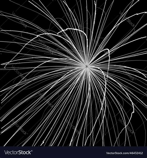 Abstract Science Or Technology Background Array Vector Image