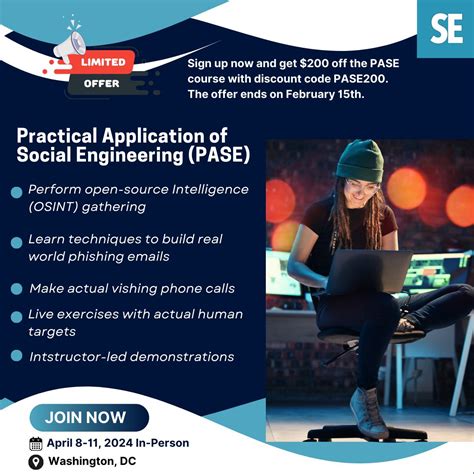 Social Engineer Llc On Linkedin Infosec Training Socialengineering Cybersecurity…