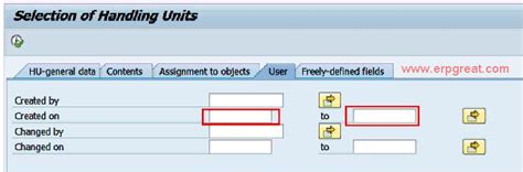 humo handling unit report in sap