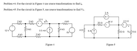 solved problem 4 for the circuit in figure 4 use source