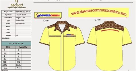 47 Konsep Seragam Batik Sampoerna