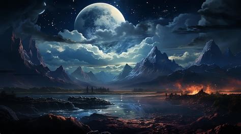 Desenho Pict Rico Da Estrela Polar Foto Premium