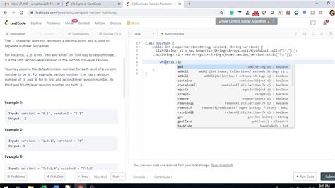 165 Compare Version Numbers Leetcode Youtube