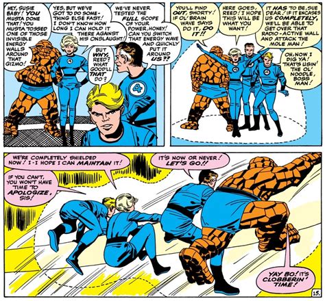 Respect The Invisible Woman S Force Field Special Capabilities Invisible Woman Comic Vine