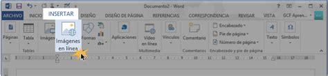 Word 2013 Cómo Insertar Una Imagen En Línea