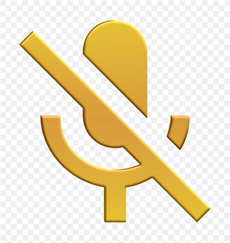 Mic Icon Off Icon PNG X Px Mic Icon Logo Off Icon Symbol Yellow Download Free