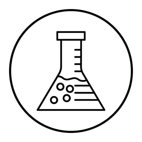 Premium Vector Flask Vector Illustration