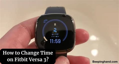 How To Change Time On Fitbit Versa Step By Step Guide