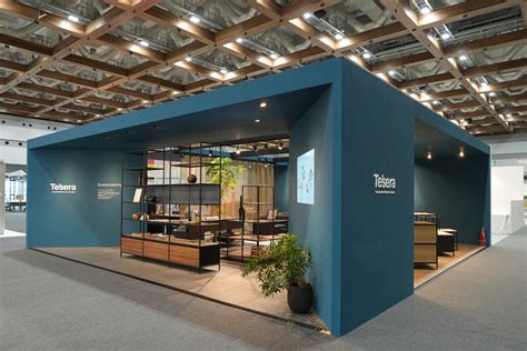 オルガテック東京2022 Teseraブース モジュール家具 Tesera