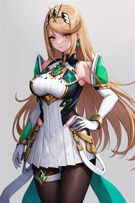 Mythra ヒカリ Hikari Xenoblade Chronicles 2 Lora 3 Outfits Swimsuit Massive Melee And