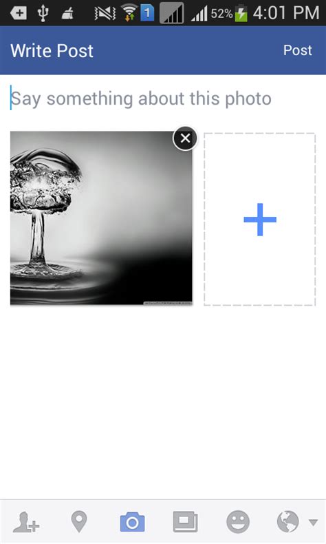 Facebook Share Image And Text Using Intent Not Work In Android