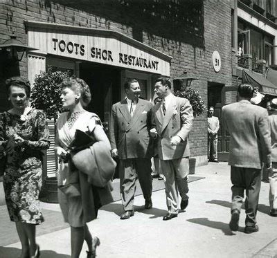 Site Of Toots Shors Restaurant 1940 1959 Clio
