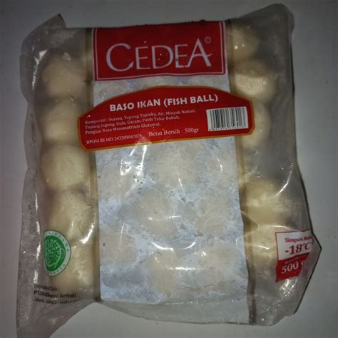 Jual Cedea Baso Ikan 500gr Shopee Indonesia
