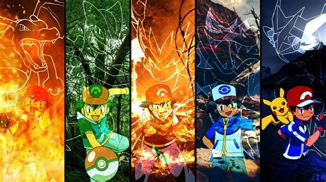 Ash Ketchum Wallpapers Top Free Ash Ketchum Backgrounds Wallpaperaccess