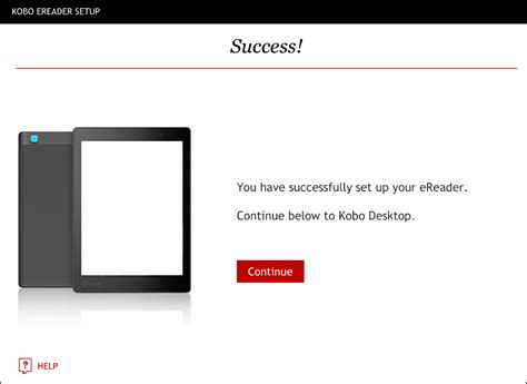 set up your kobo ereader for the first time using a computer rakuten kobo