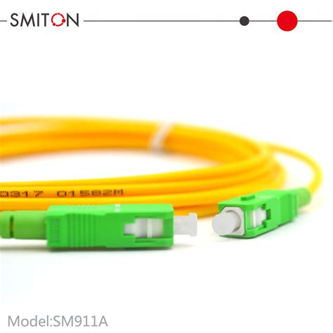 Sc Sc APC Single Mode Single Fiber 3meter Fiber Cable And Sc Sc Fiber Cable