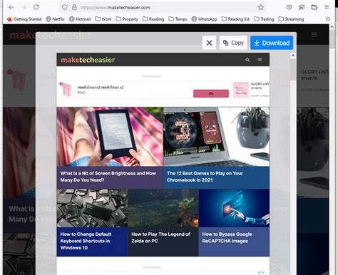 How To Capture A Scrolling Screenshot In Windows Make Tech Easier