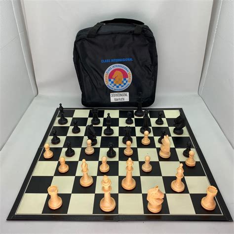 Papan Catur Kayu Lipat Standar Percasi Set Papan Buah Dan Tas Lazada Indonesia