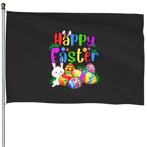 Happy Easter For Women And Men Easter House Flags Sold By Dominique