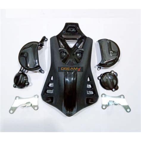 Jual Tutup Mesin Assy Klx Bf Dtracker Engine Guard Pelindung Mesin Dtracker New Klx Bf