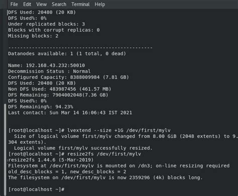 Increase Or Decrease The Size Of Static Partition In Linux