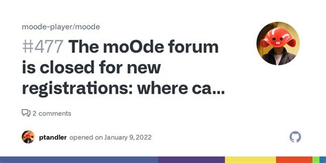 the moode forum is closed for new registrations where can i get help