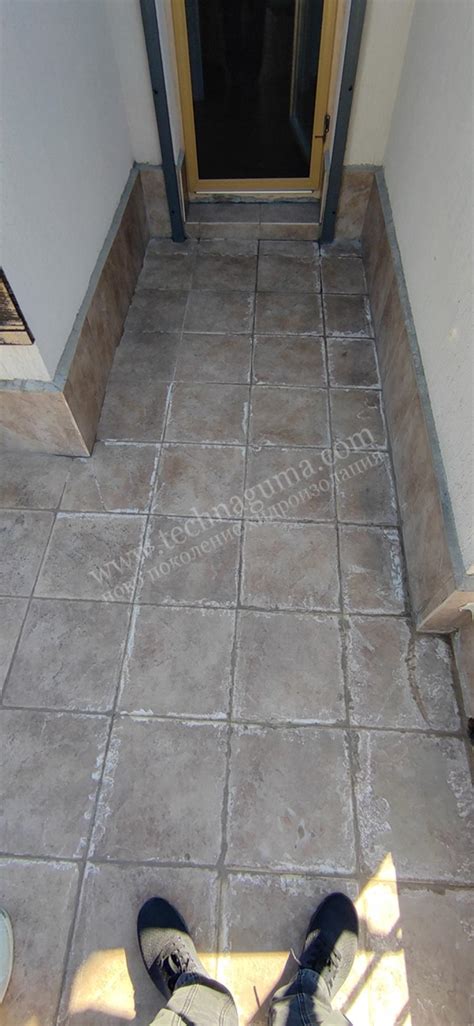 Неутрализиране на соли и полагане на течна гума Hydroflex Universal