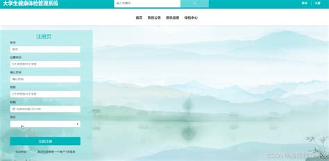 springboot大学生健康体检管理系统的设计与实现 计算机专业毕业设计程序源码81256 csdn博客