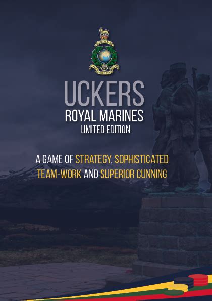Royal Marines Shop Uckers Board Game On Behance