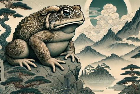 Ōgama The Giant Toad Yokai Of Japanese Folklore Manekineko Games
