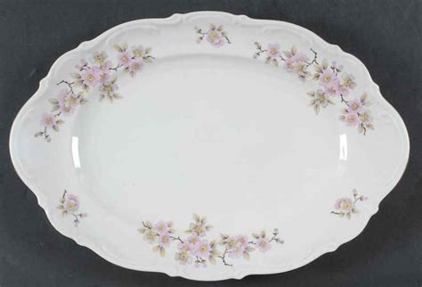 Springtime 14 Oval Serving Platter By Mitterteich Replacements Ltd