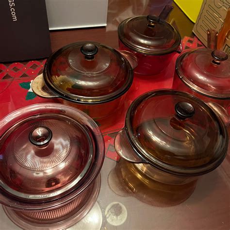 Pyrex Pyroceram Corningware Vision Cookware Bundle Furniture And Home
