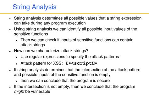 Ppt Relational String Verification Using Multi Track Automata