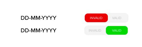 forms implementation of setting multiple values objects as valid